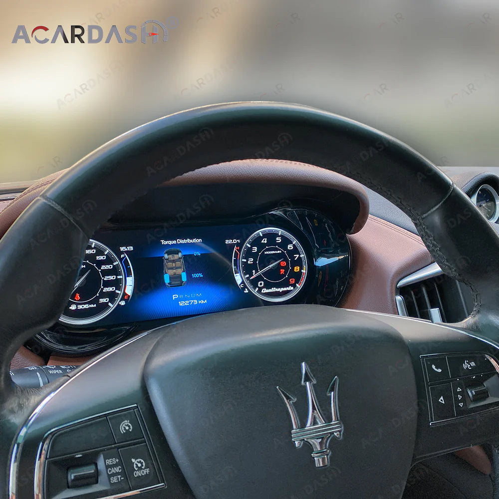 New Release!! 2014-2023 Maserati Ghibli LCD Digital Gauge Cluster with ...