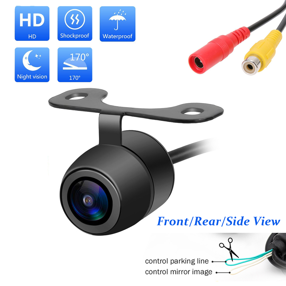 170º CMOS HD Car Front View Parking Camera Waterproof CAM – Elliott ...